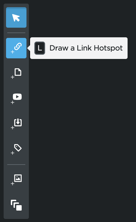 Adding hotspots to your publication